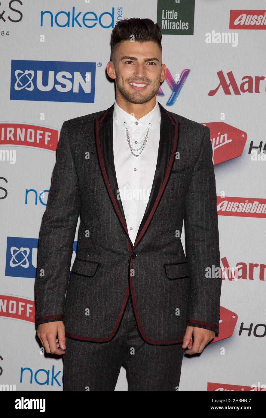 Jake Quickenden attending the Attitude Awards at the Banqueting Hall in ...