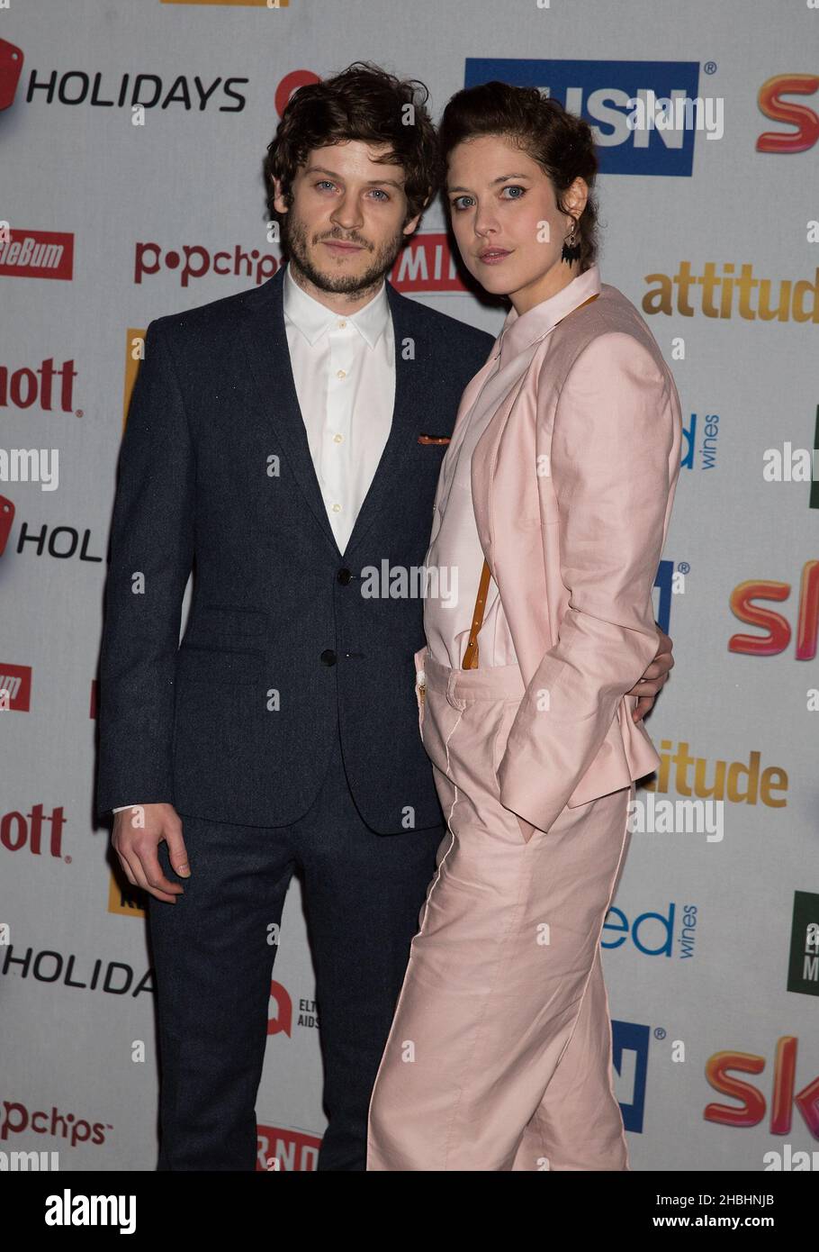 Iwan Rheon attending the Attitude Awards at the Banqueting Hall in ...