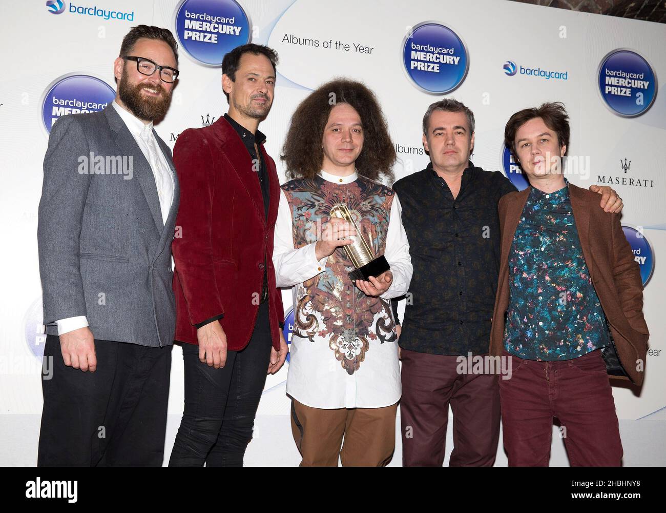 Seb Rochford, Pete Wareham, Mark Lockheart, Tom Herbert and Leafcutter ...