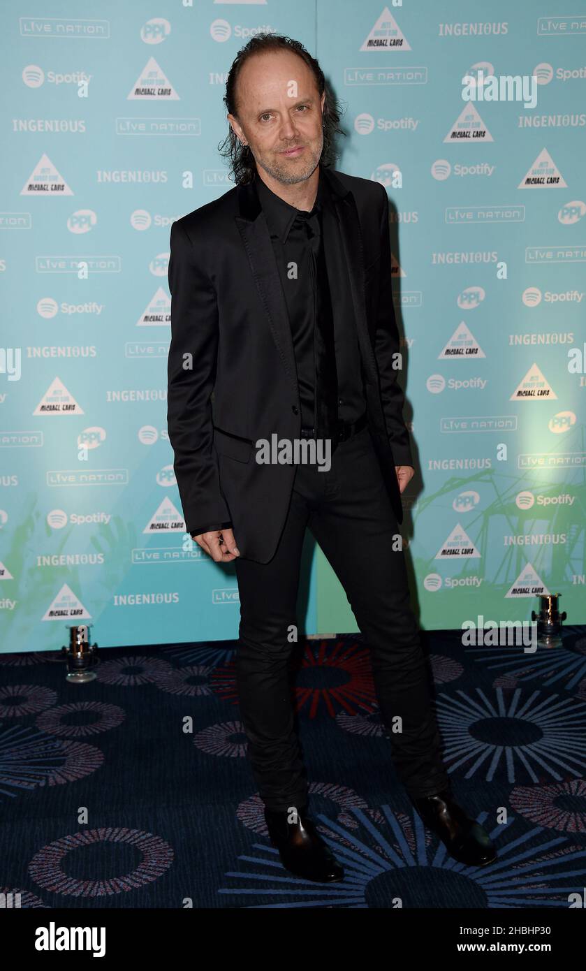 Lars Ulrich of Metallica attends the Music Industry Awards at the ...