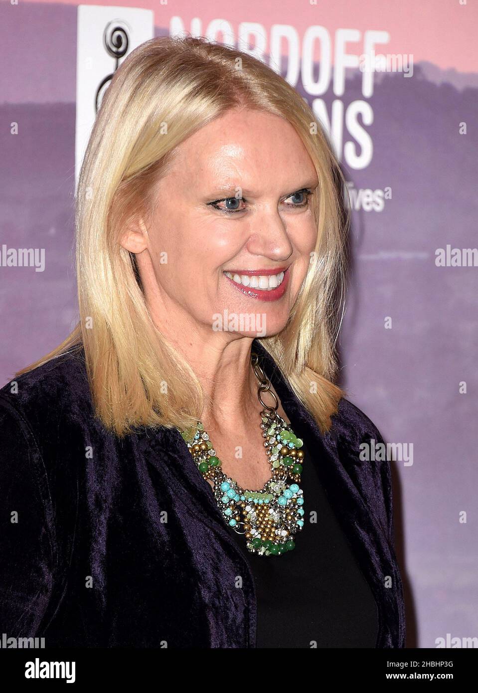Anneka Rice attends the Music Industry Awards at the Grosvenor House ...