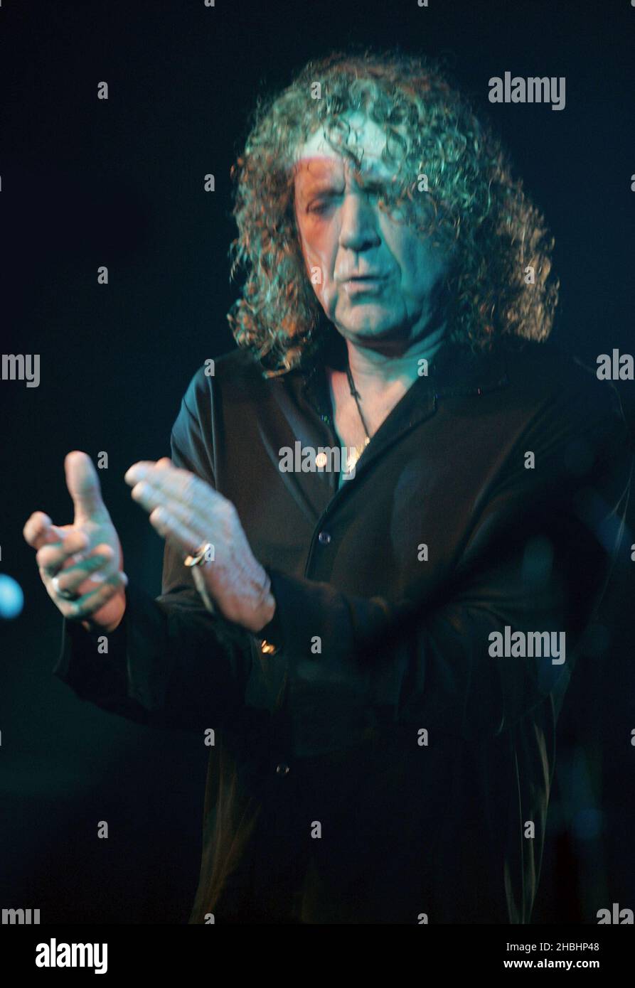 Former Led Zeppelin frontman Robert Plant and his band The Strange ...