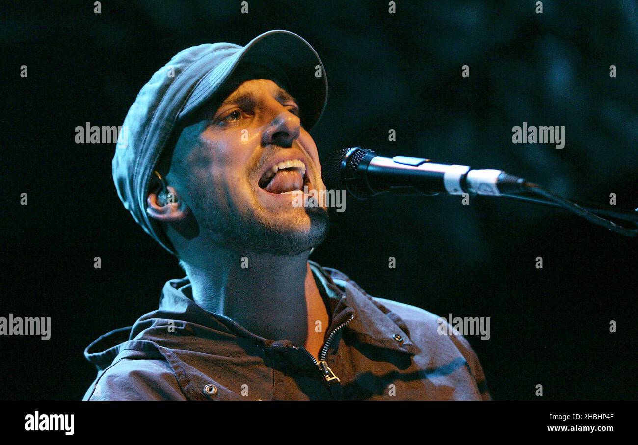 Canadian singer-songwriter Daniel Powter plays the his first UK tour at ...
