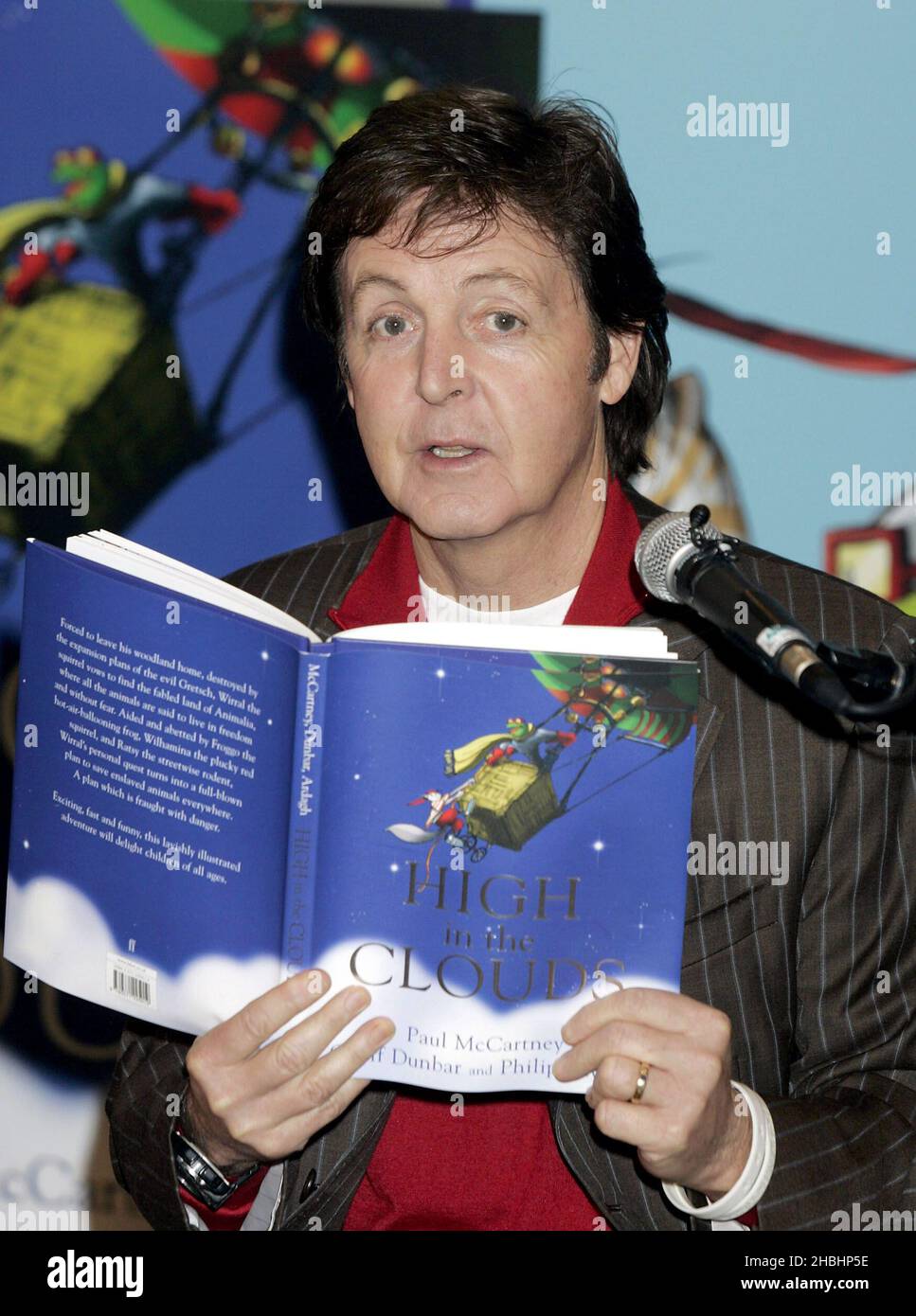 Paul mccartney attending a photocall for high in the clouds hi-res stock photography and images ...