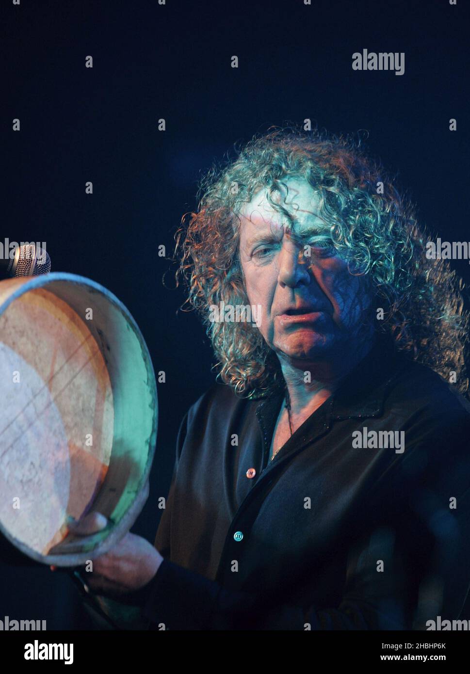 Former Led Zeppelin frontman Robert Plant and his band The Strange ...
