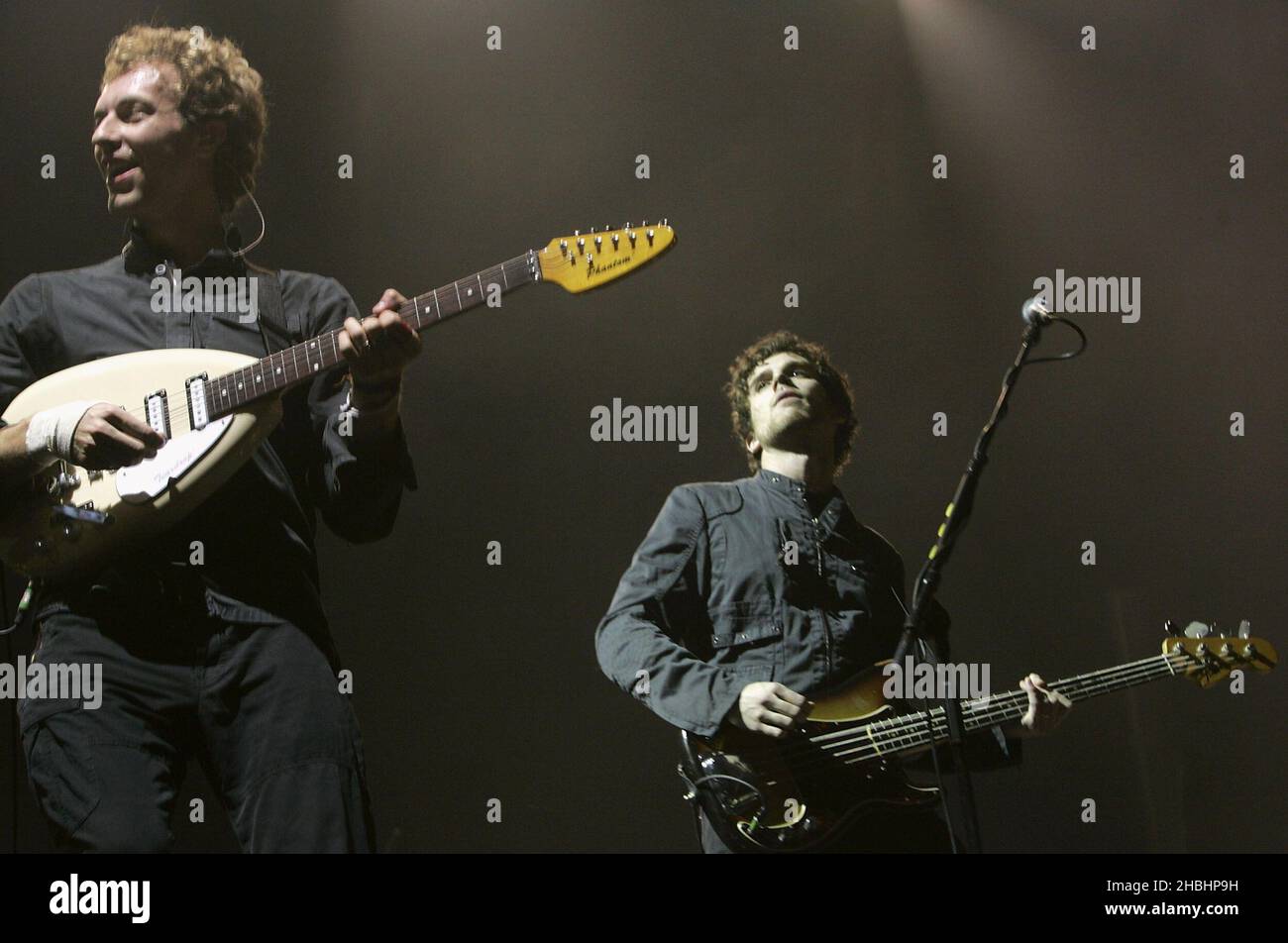 Coldplay perform live on stage first night of three at Earls Court ...