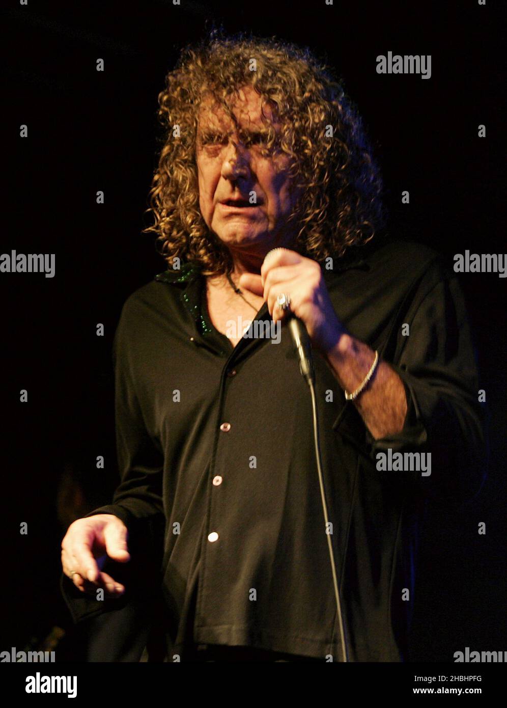 Former Led Zeppelin frontman Robert Plant and his band The Strange ...