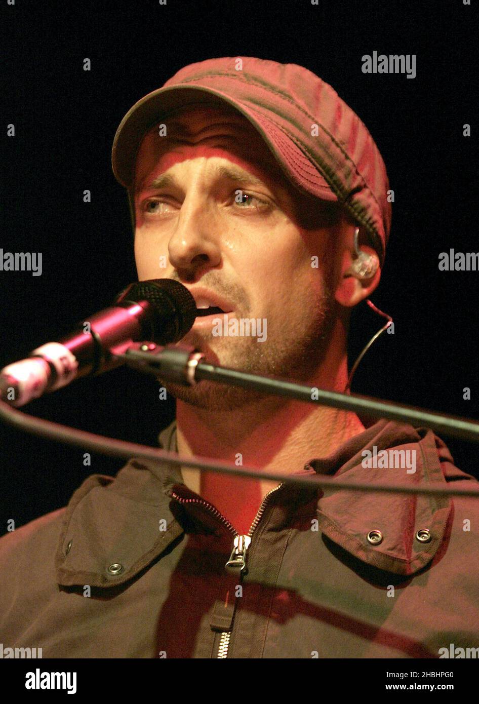 Canadian singer-songwriter Daniel Powter plays the his first UK tour at ...