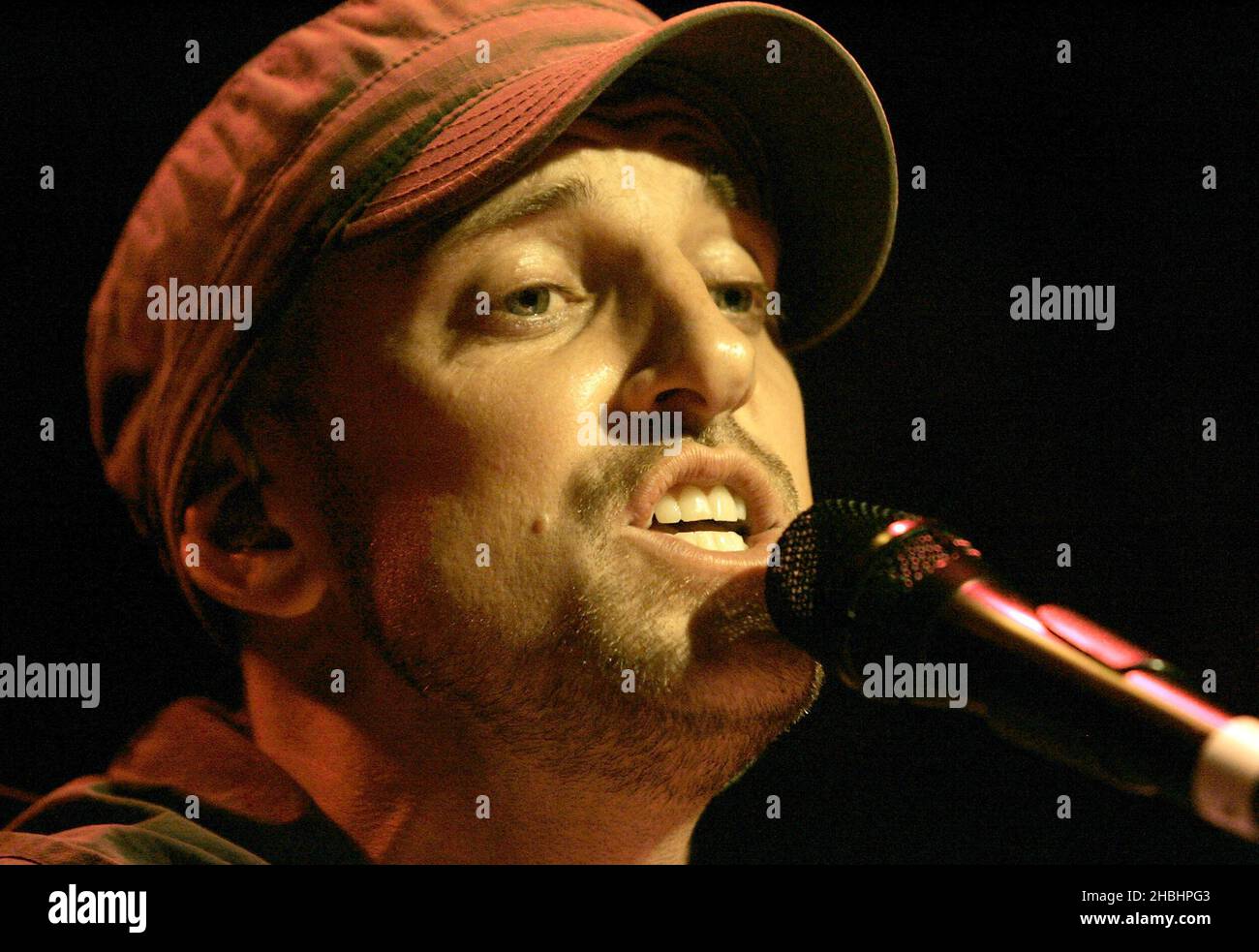 Canadian singer-songwriter Daniel Powter plays the his first UK tour at ...