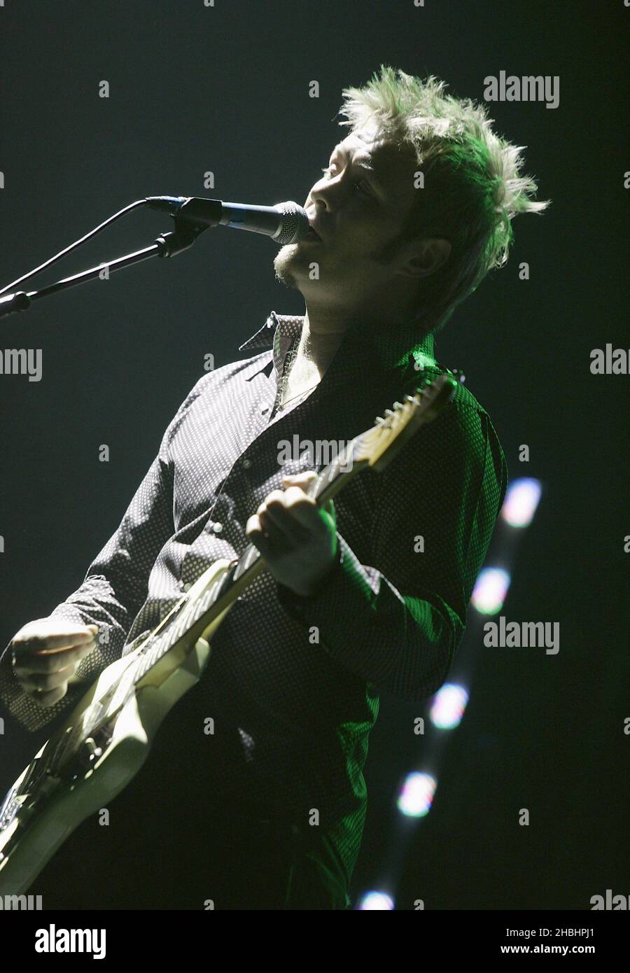 A-Ha Scandinavian pop trio perform supporting their album "Analogue" at ...
