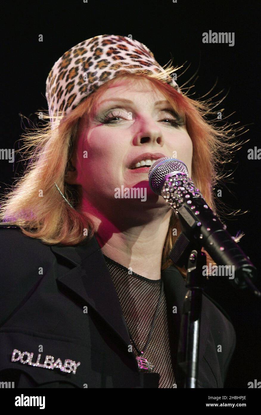 Deborah Harry of New York band Blondie perform live on stage at the ...
