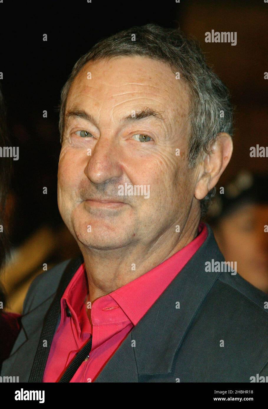 Nick Mason of Pink Floyd arrives at the Hall of Fame Awards at the ...