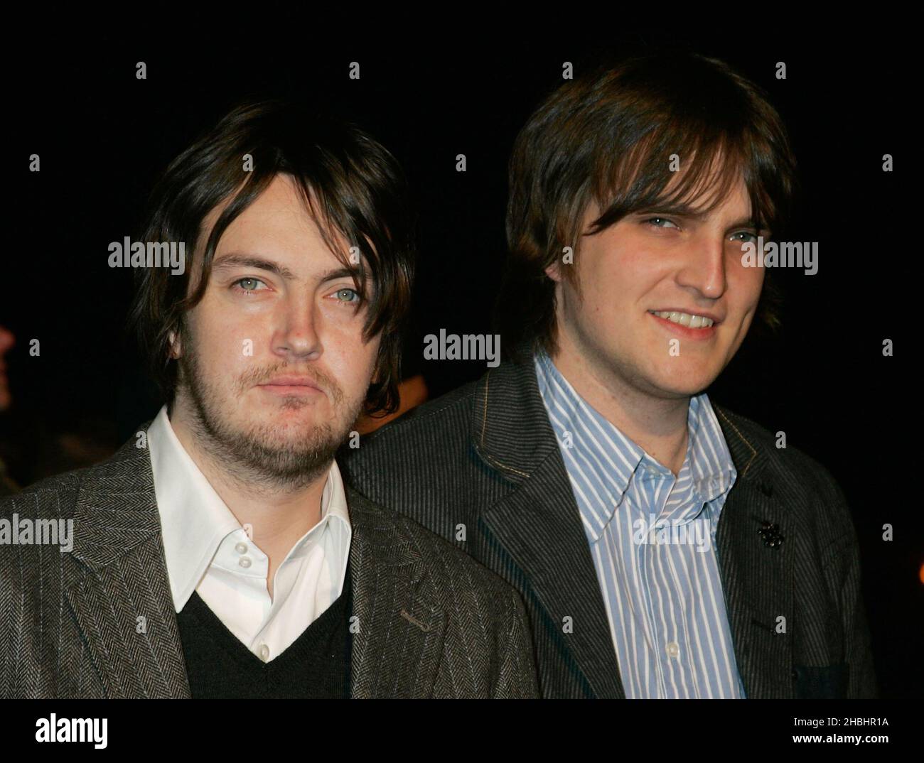James Walsh of Starsailor arrives at the Hall of Fame Awards at the ...