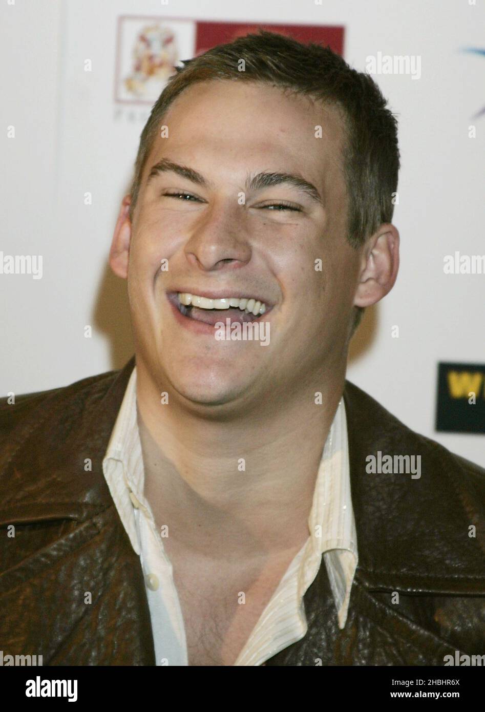 Lee Ryan arrives at the Sony Entertainment Television Asian Sports ...