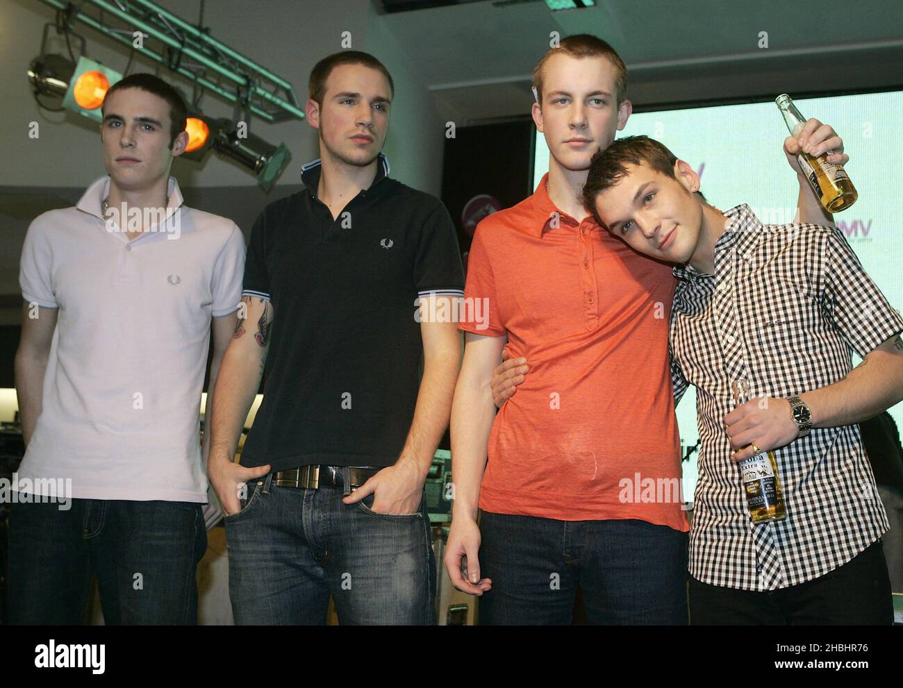 Sam Preston and his band The Ordinary Boys and also housemate of ...