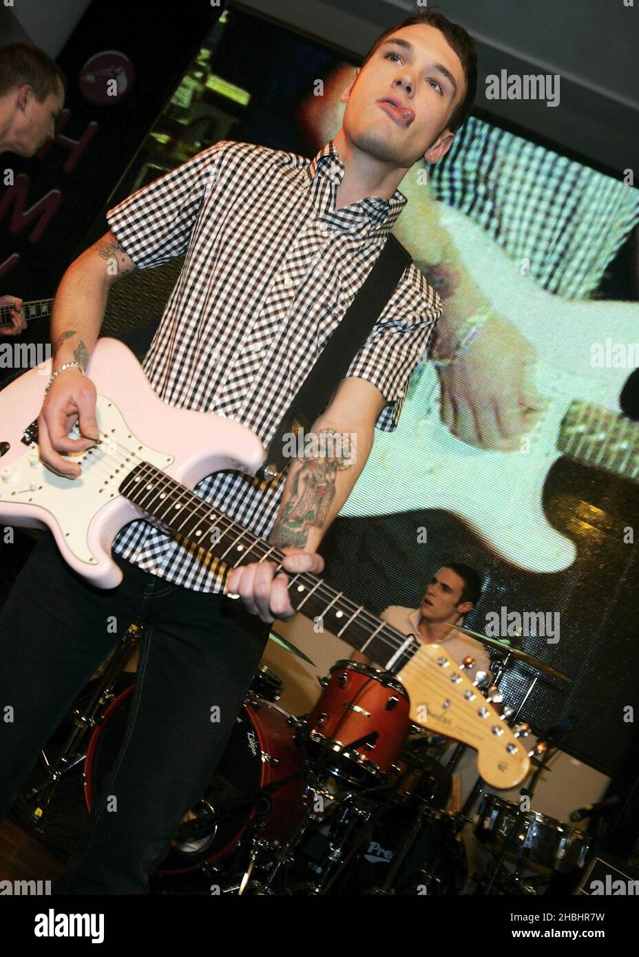 Sam preston of the ordinary boys hi-res stock photography and images ...