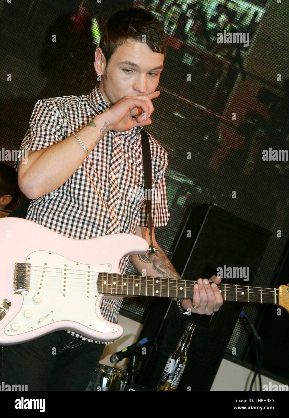 Sam Preston and his band The Ordinary Boys and also housemate of ...
