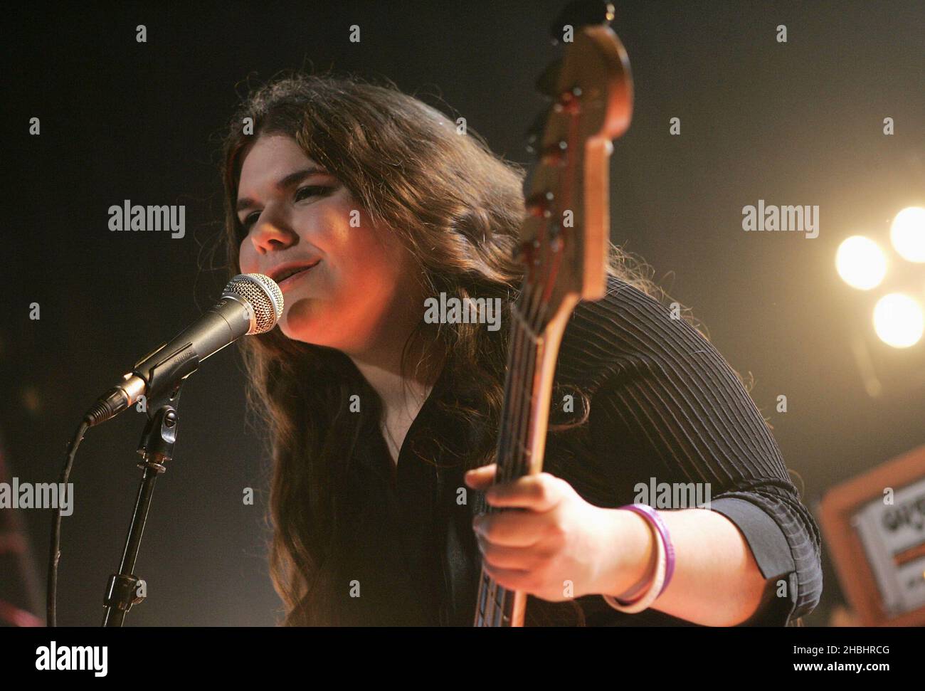 Michele Stodart of The Magic Numbers performs live on stage at the ...