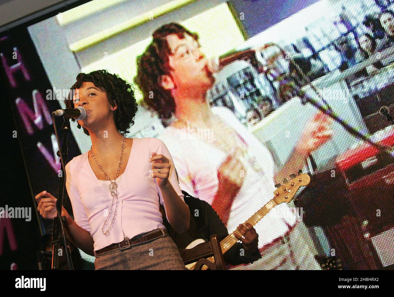 Leeds soul singer Corinne Bailey Rae performs live and signs copies of ...