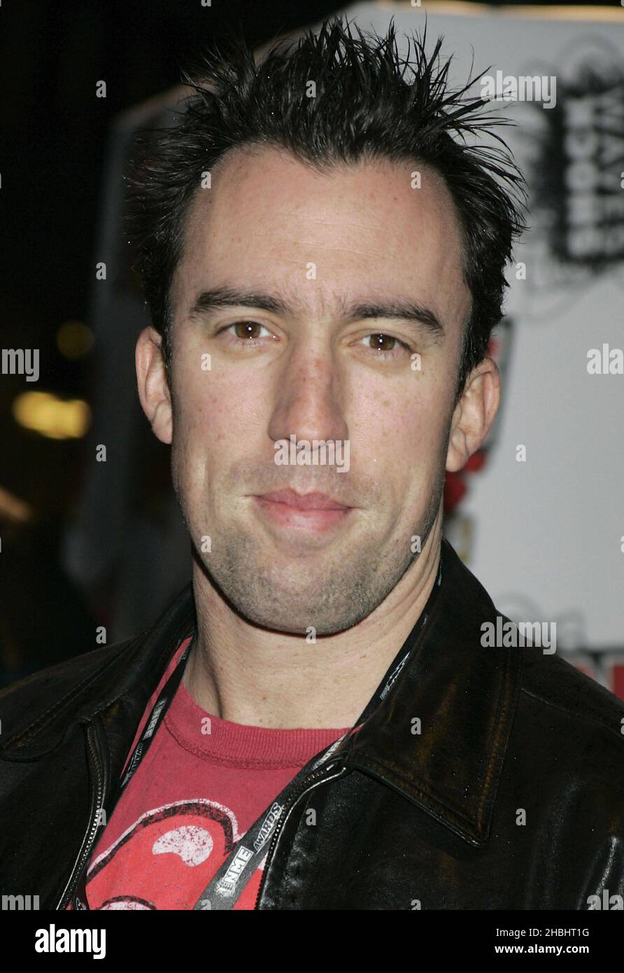 Christian O'Connoll arriving at the Shockwaves NME Awards 2006, at the ...