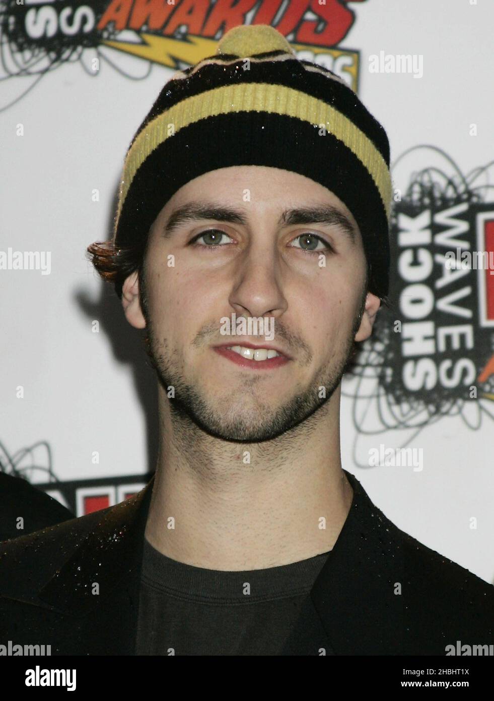 Paul Smith of Maximo Park arriving at the Shockwaves NME Awards 2006 ...