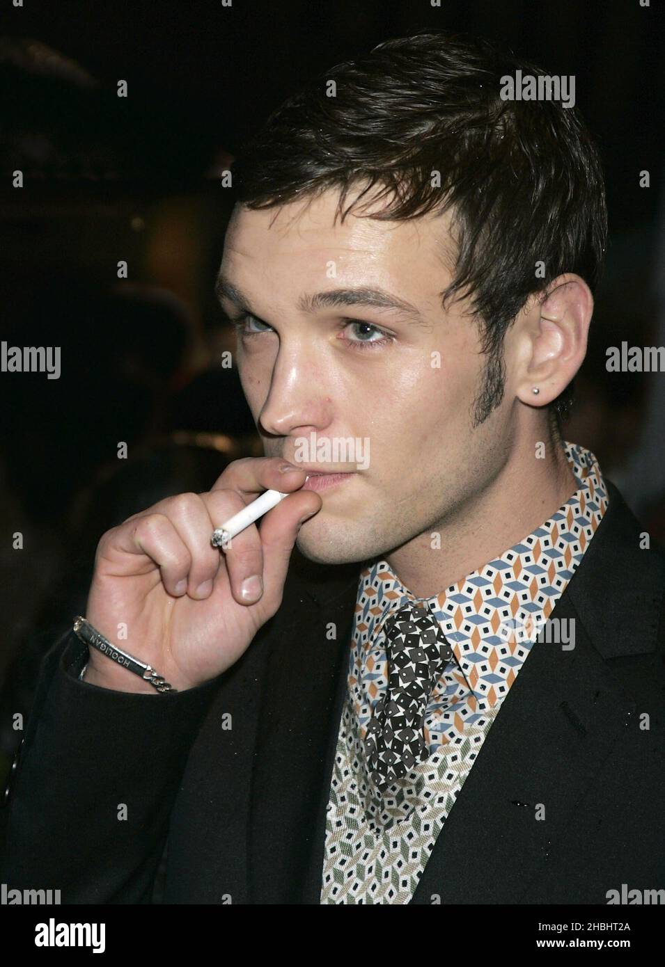 Sam Preston of the Ordinary Boys arriving at the Shockwaves NME Awards ...