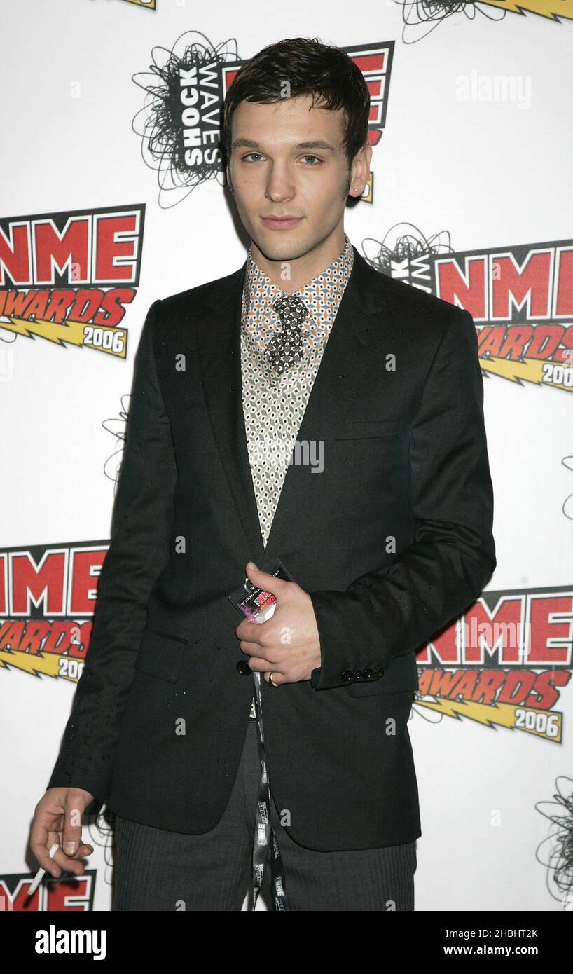 Sam Preston of the Ordinary Boys arriving at the Shockwaves NME Awards ...