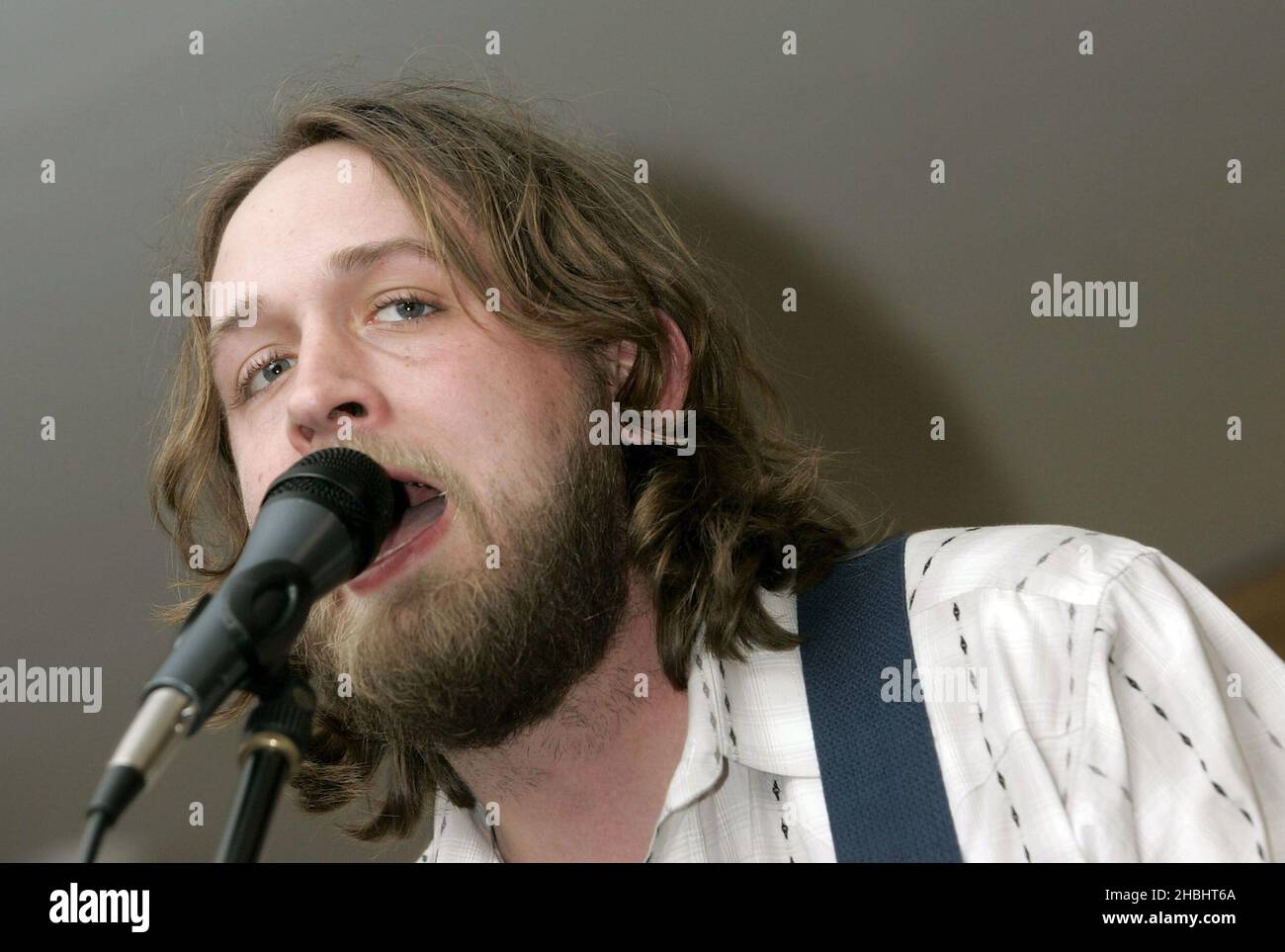 Texan country singer songwriter Hayes Carll performs live on stage and ...