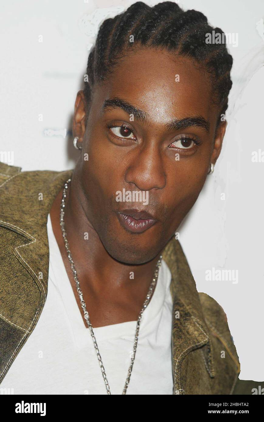 Blue (Simon Webbe) head shot at theNordoff Robins Music Therapy Press ...
