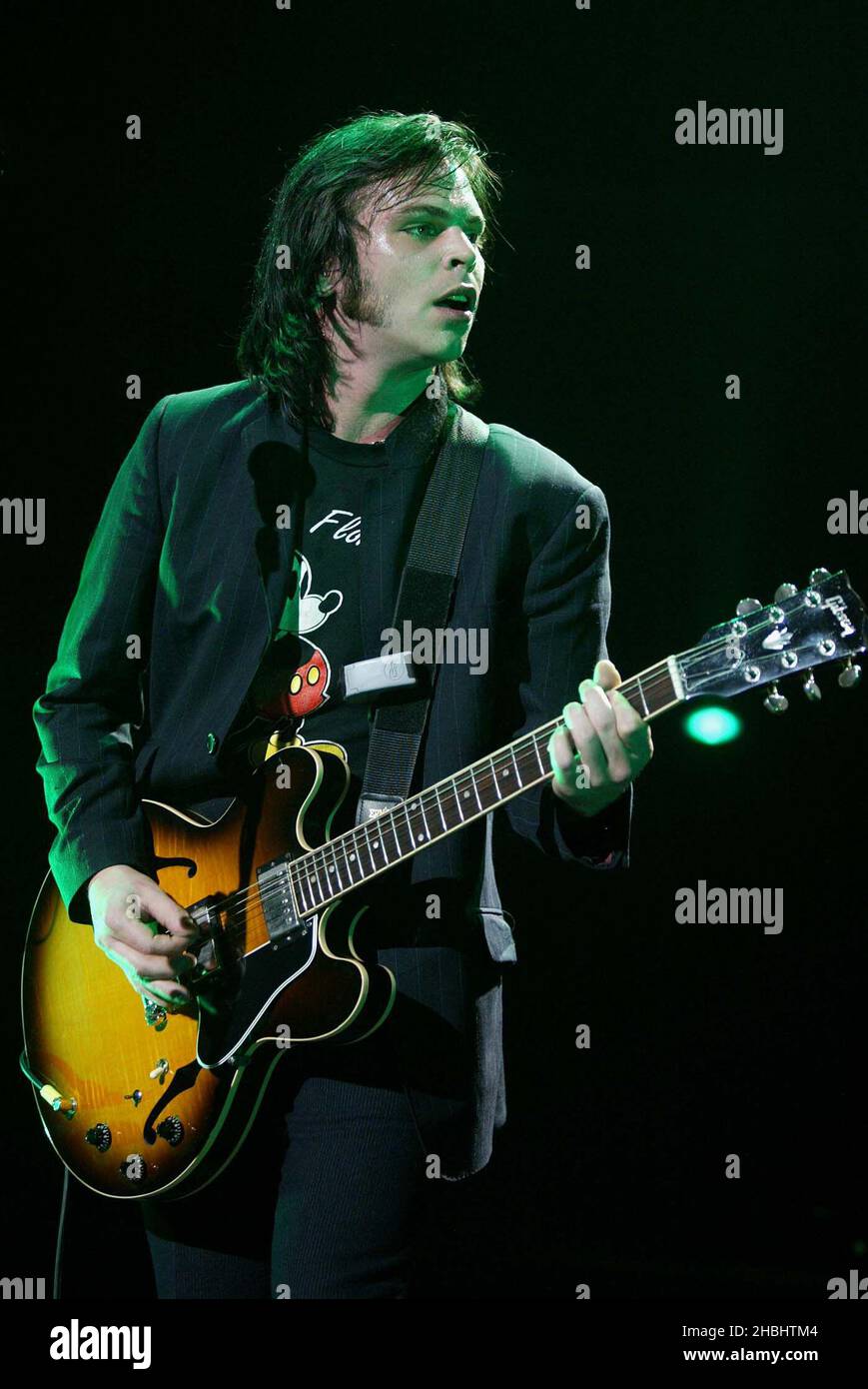 Supergrass performing live on stage at the Teenage Cancer Trust Concert ...