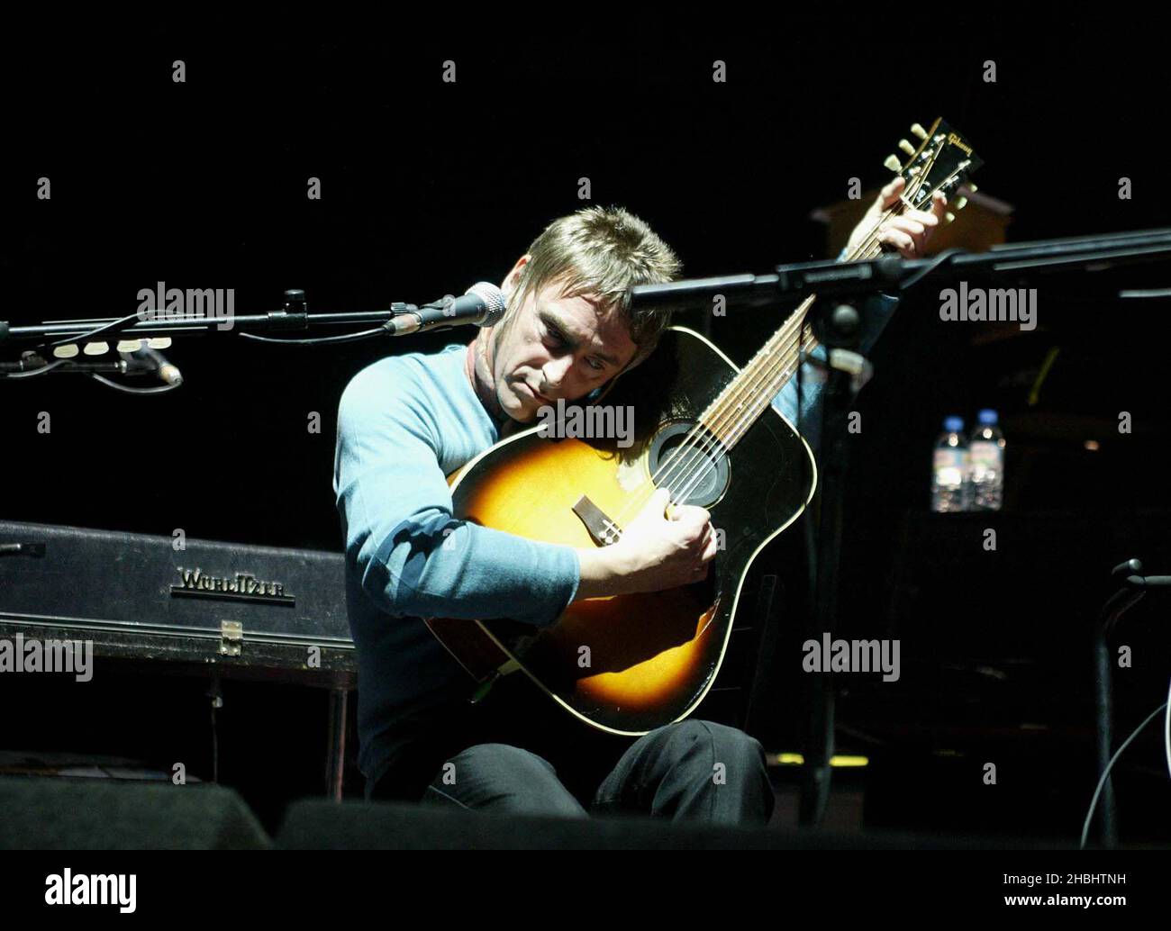 Paul Weller performing live on stage at the Teenage Cancer Trust ...