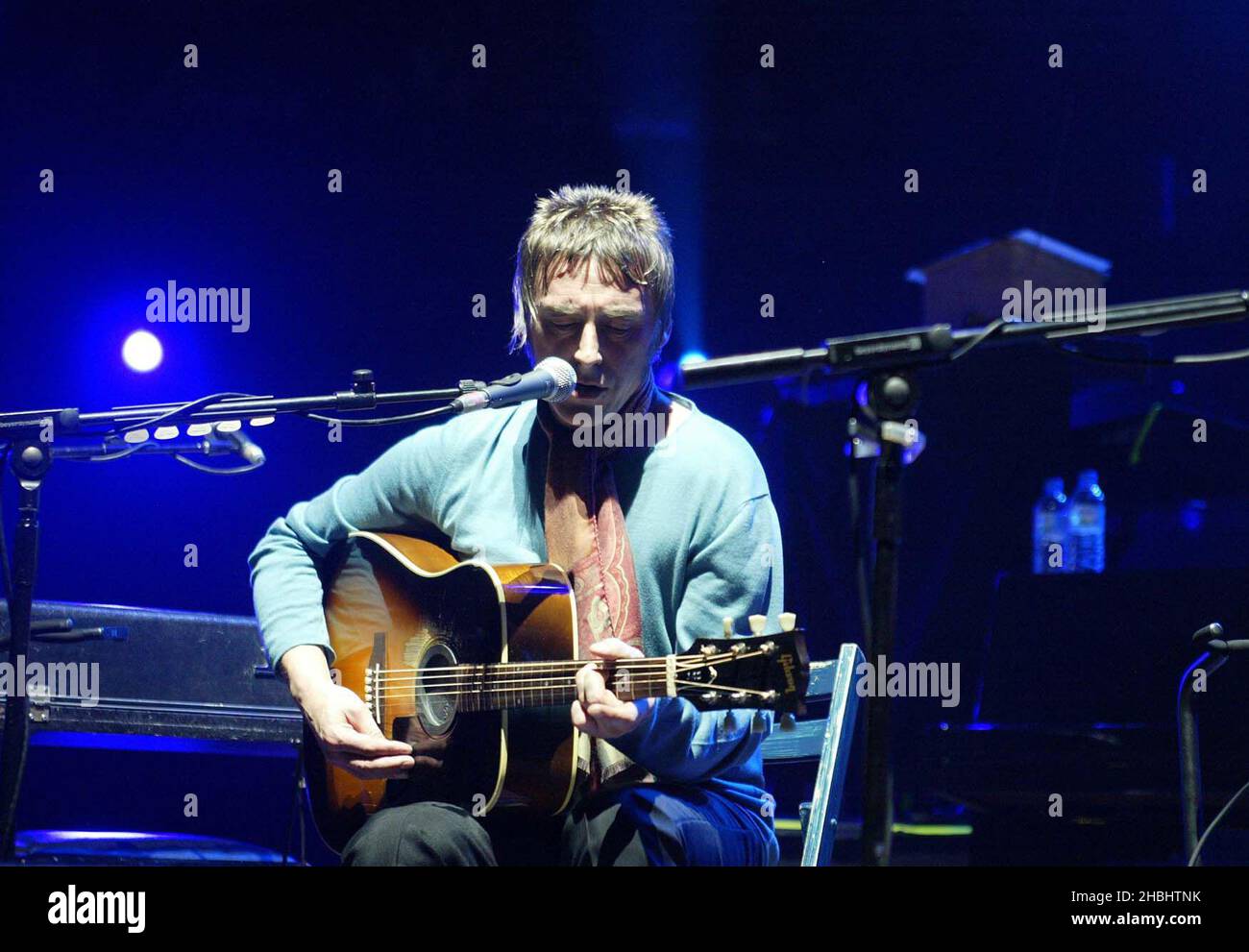 Paul Weller performing live on stage at the Teenage Cancer Trust ...