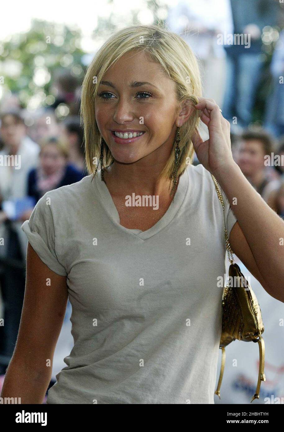 Jenny from Atomic Kitten at the Capital Radio Awards, Royal Lancaster ...