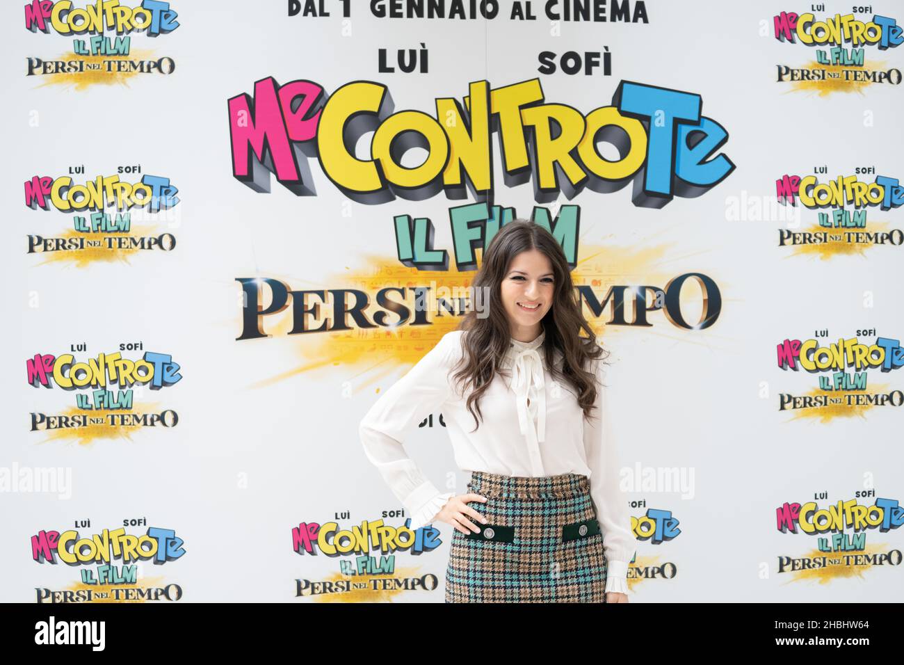 Rome, Italy, December 20, 2021 - Sofì, stage name of Sofia Scalia, of ...