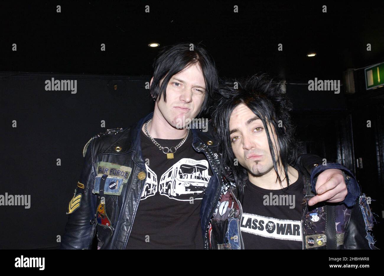 Casey Chaos from Amen photographed at the NME Carling awards at PoNaNa ...