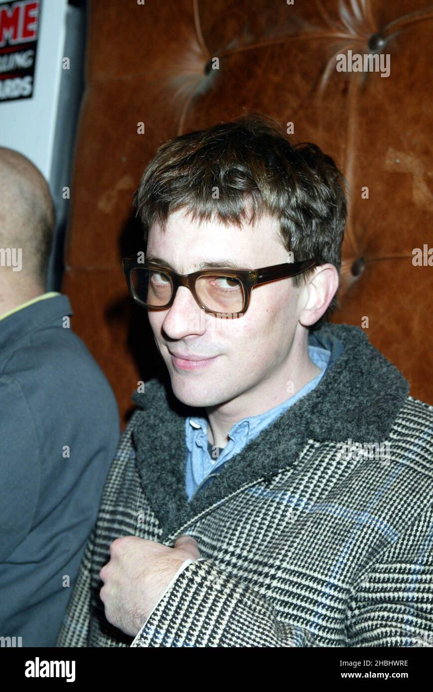 Graham Coxon photographed at the NME Carling awards at PoNaNa in London ...