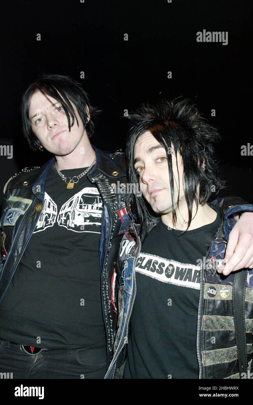 Casey Chaos of Amen, photographed at the NME Carling awards at PoNaNa ...