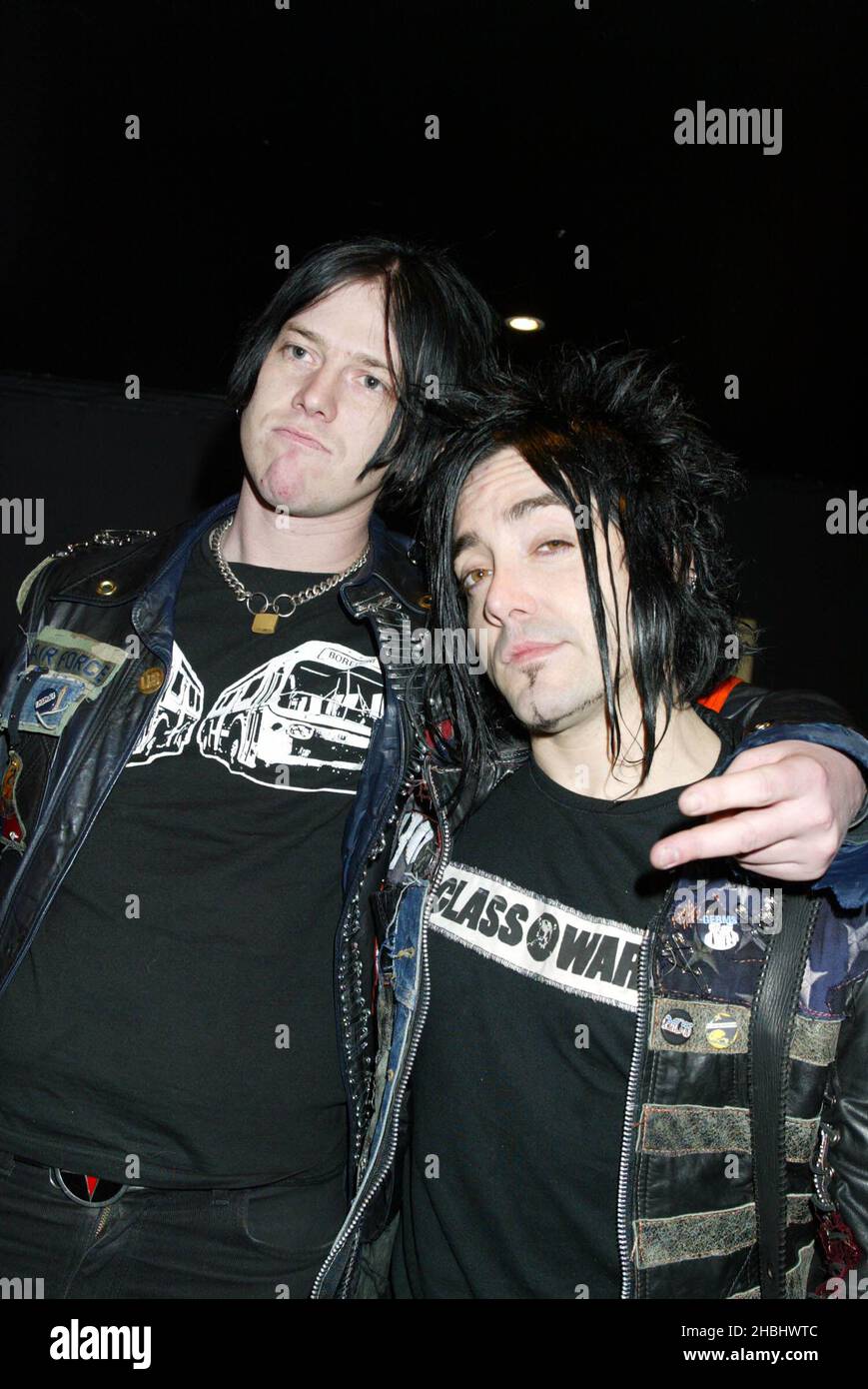 Casey Chaos of Amen, photographed at the NME Carling awards at PoNaNa ...