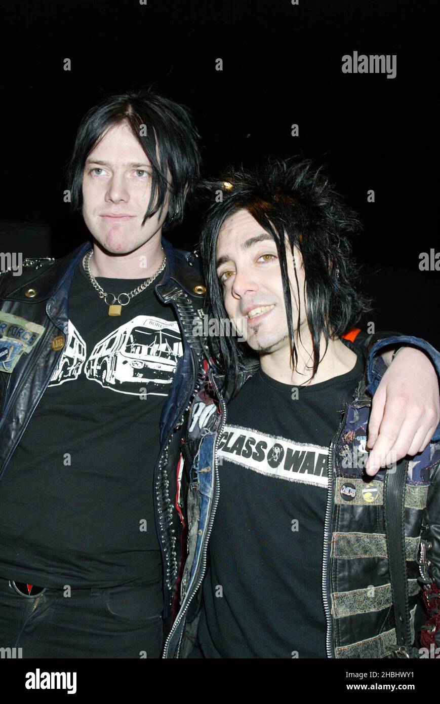 Casey Chaos of Amen, photographed at the NME Carling awards at PoNaNa ...