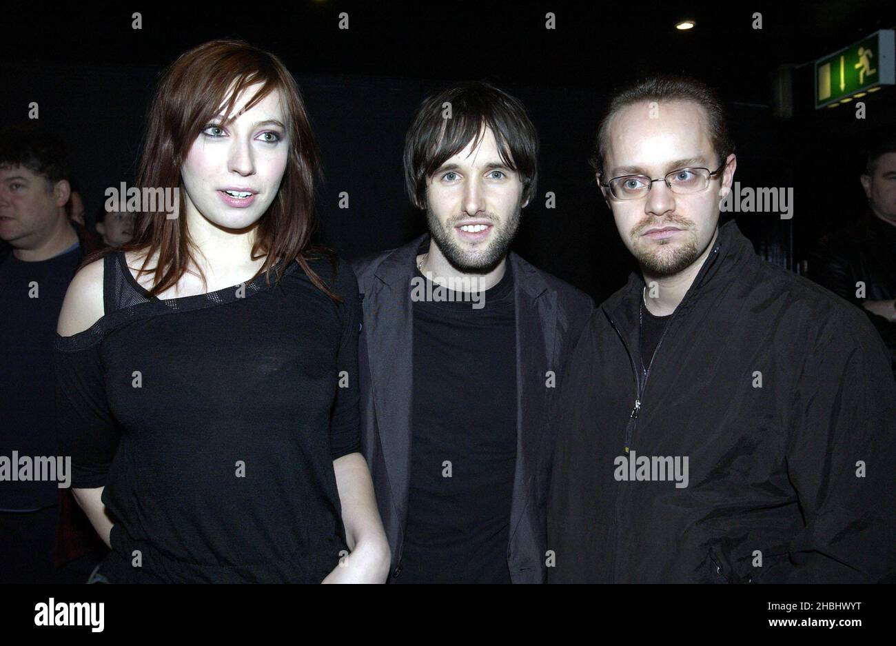 Ash photographed at the NME Carling awards at PoNaNa in London. 3/4 ...