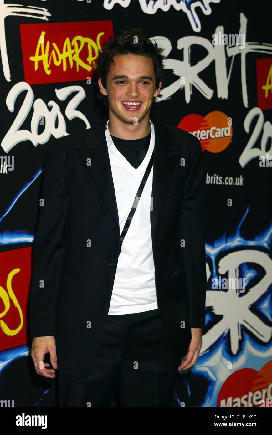 Gareth gates 2003 hi-res stock photography and images - Alamy