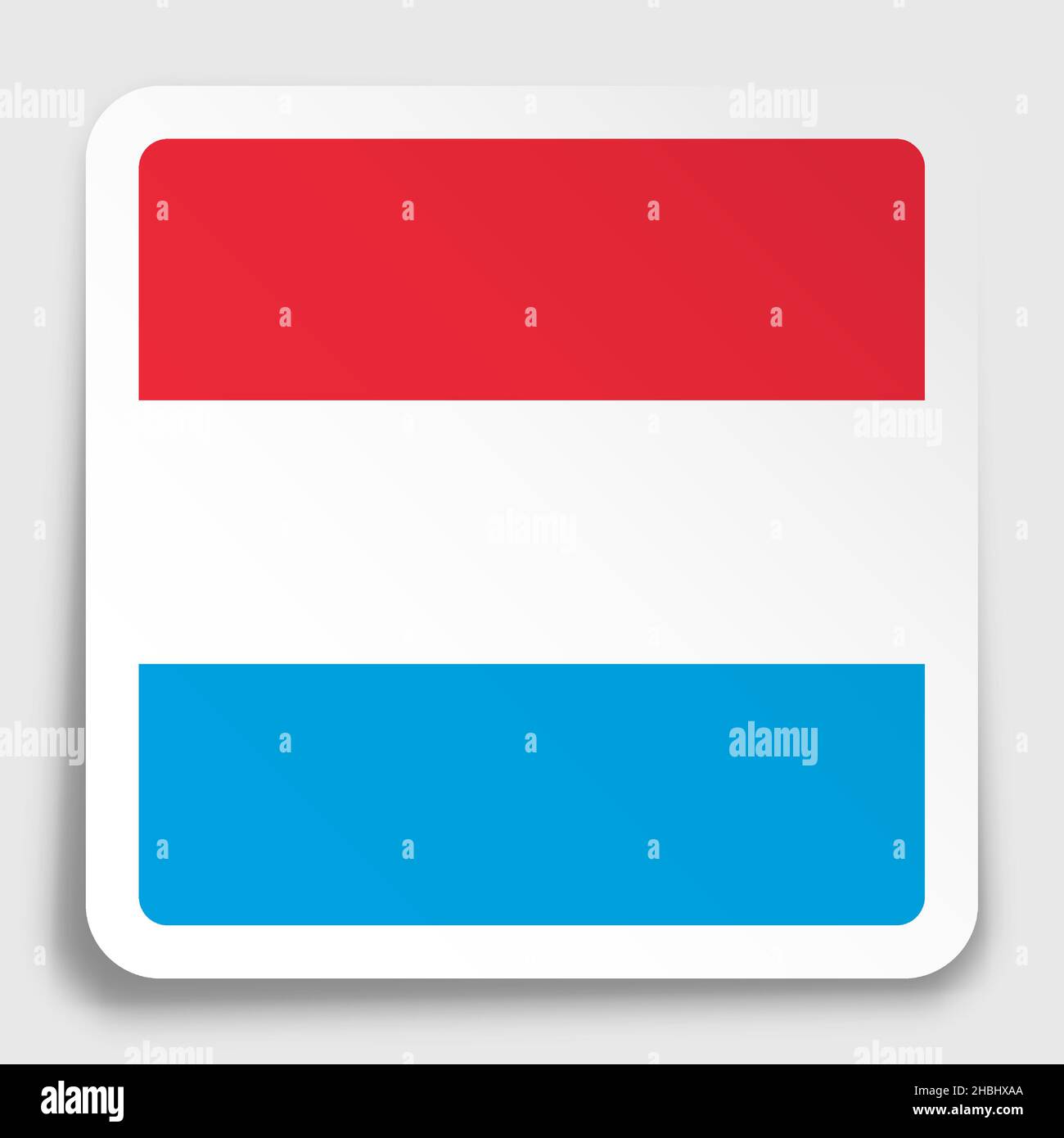 Luxembourg badge Stock Vector Images - Alamy