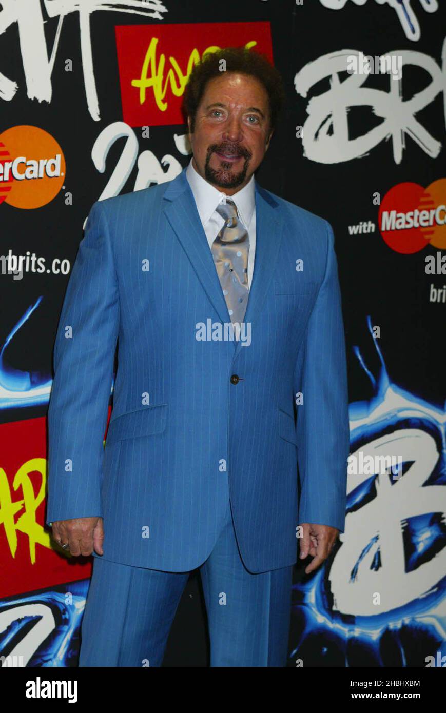 Tom jones at the brit awards hi-res stock photography and images - Alamy