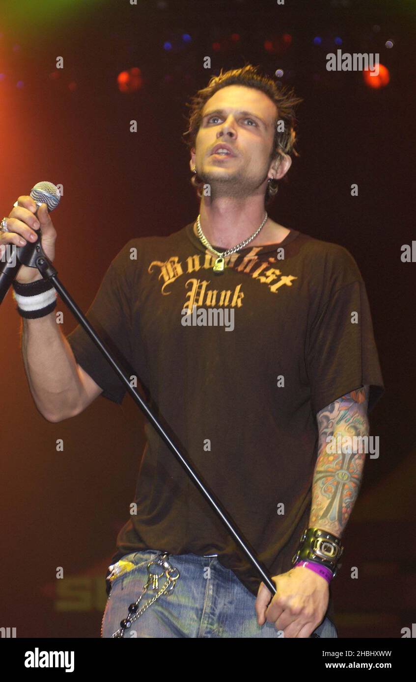 Ashley Hamilton performs live for Summer XS at the Nottingham Arena ...