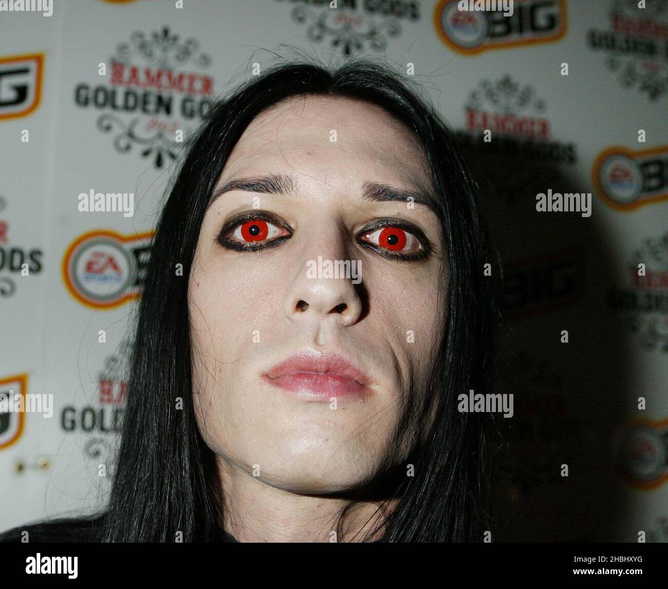 Matt Zane porno star poses at arrivals at the Metal Hammer Golden God ...