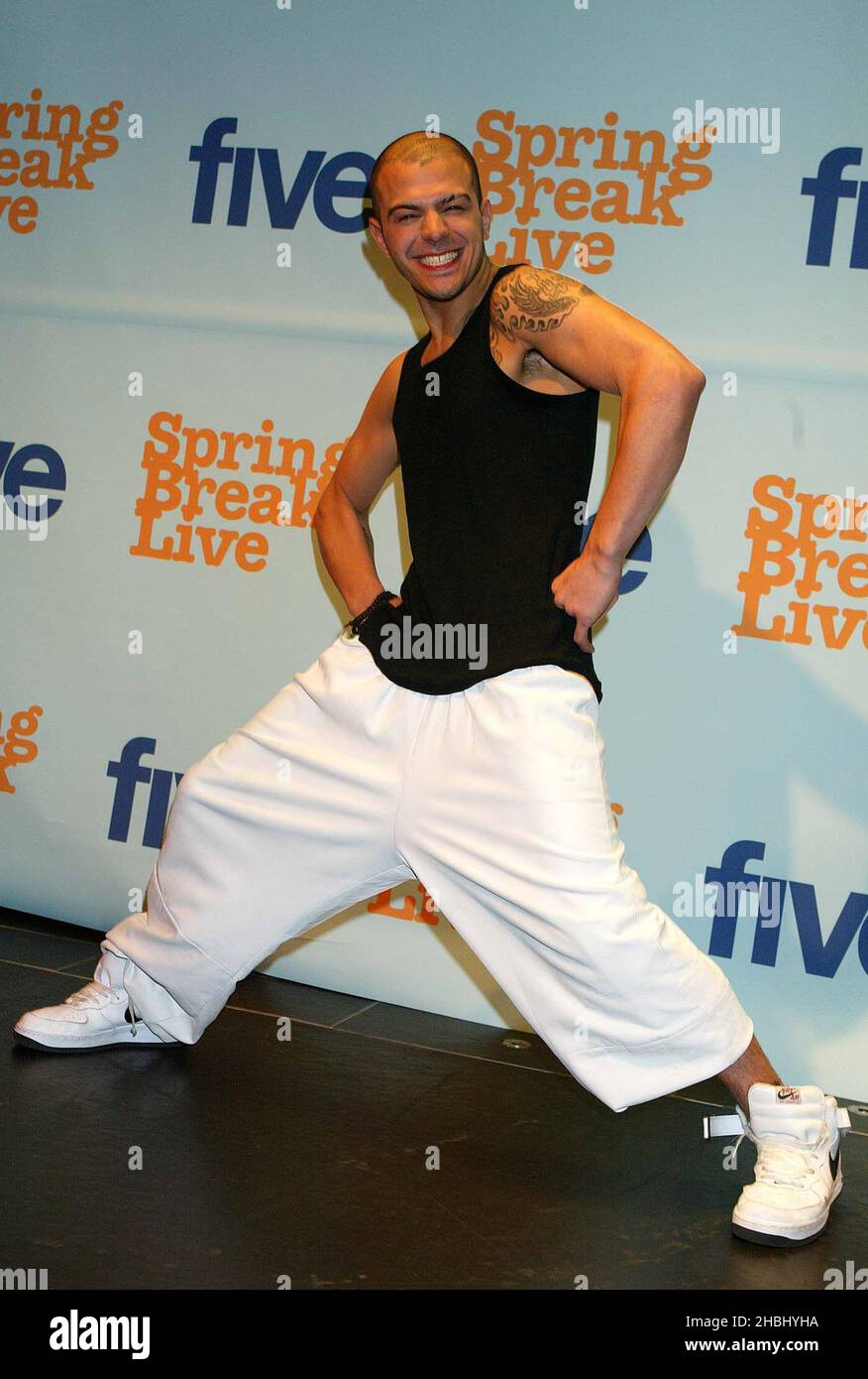 Abs (ex Five)@ Spring Break Festival @ Ocean London. Full Length Stock ...