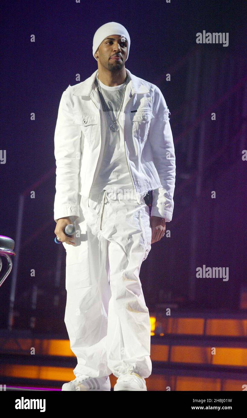 Craig David performs live on stage at the Nordoff Robins Silver Clef ...