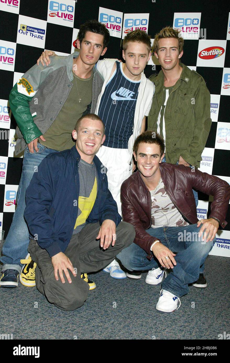 D Side Pose for Group Shot at the Box Live Show at the Birmingham ...