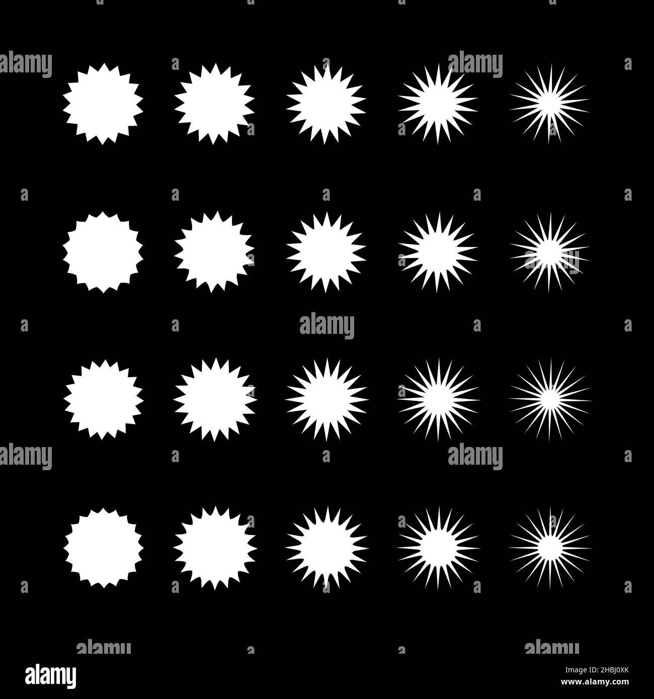 vector retro futuristic design elements star. Retro graphics set , 80s ...