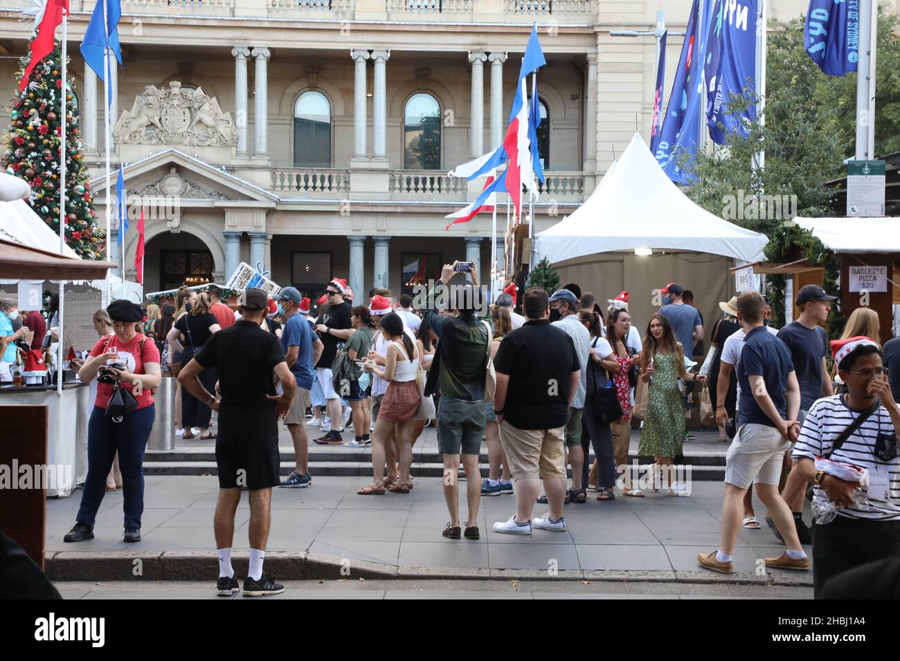 Sydney, Australia. 20th December 2021. Last day of the Bastille ...